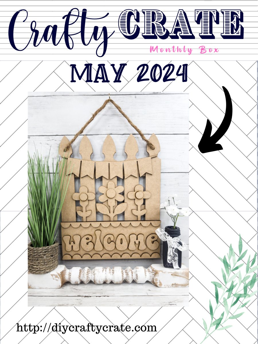 Crafty Crate Monthly Box Subscription – The Makers Map - DIY with Amber