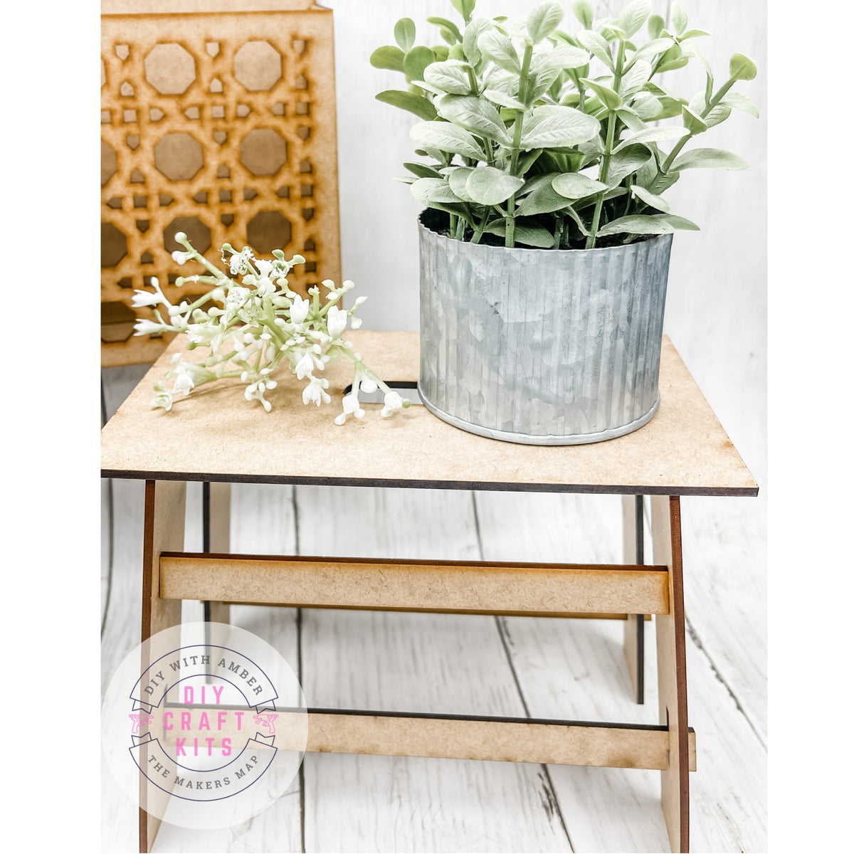 Milk Stool Riser DIY Kit – The Makers Map - DIY with Amber