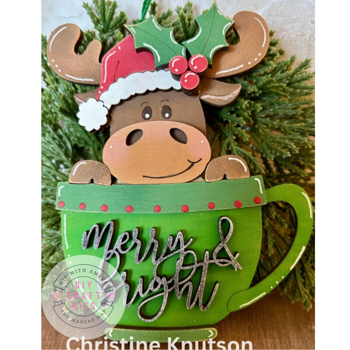 Moose Cup Ornament DIY Kit – The Makers Map - DIY with Amber