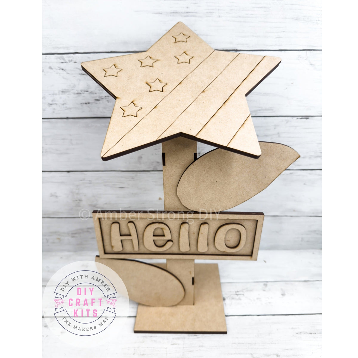 Patriotic Star Topper for Interchangeable Post Bases – The Makers Map ...