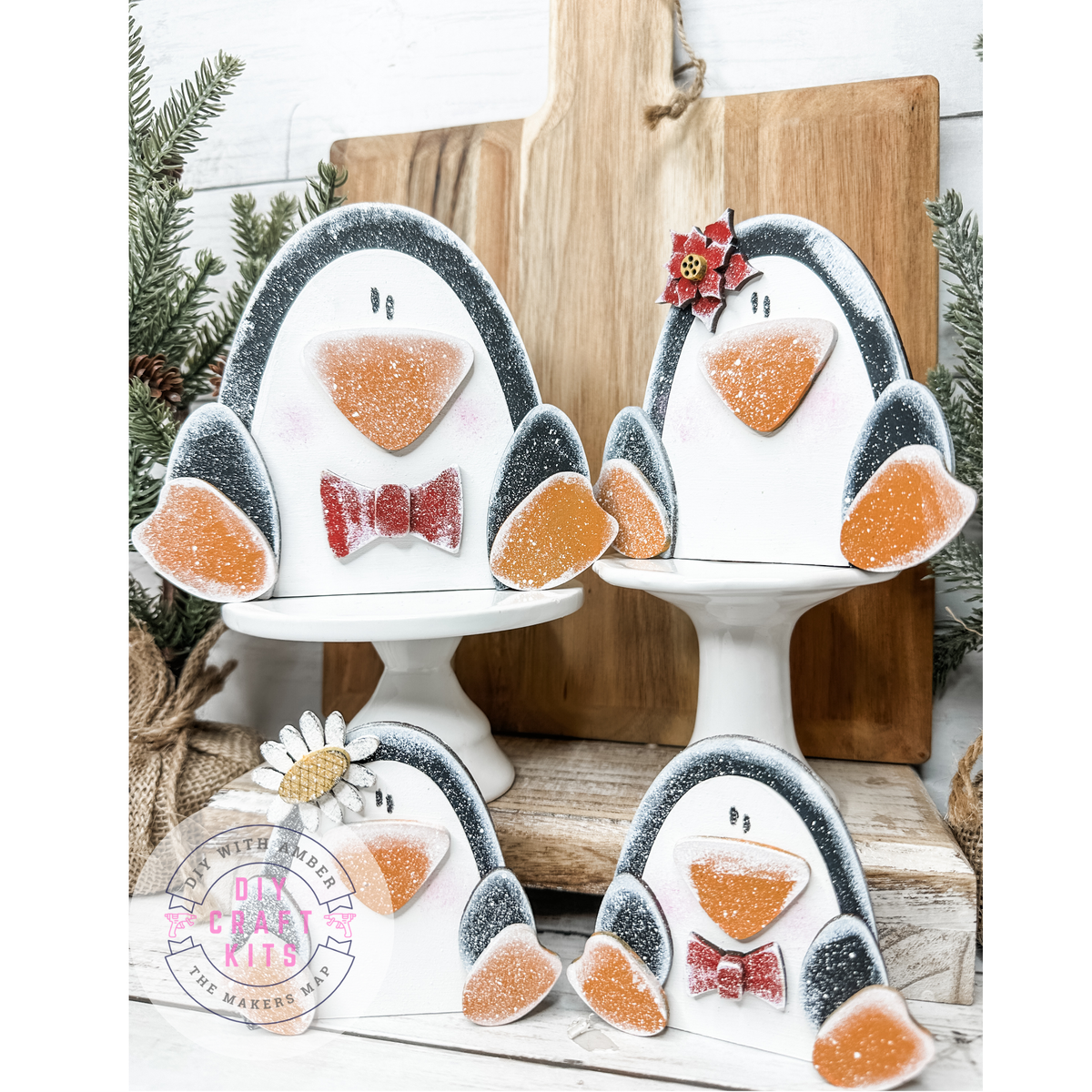 Penguin Family DIY Kit – The Makers Map - DIY with Amber