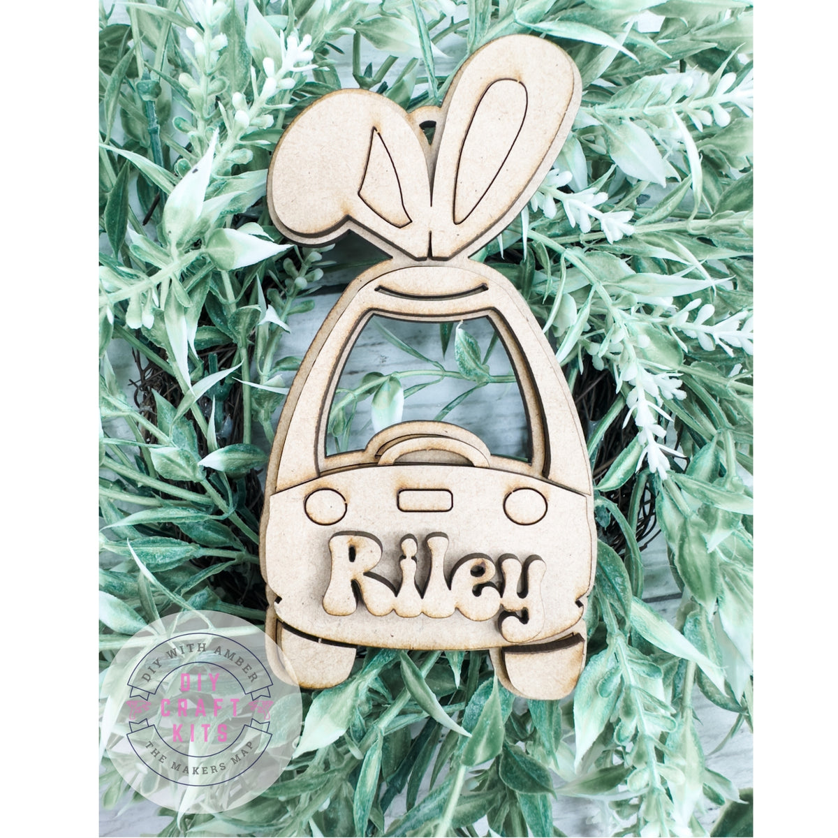 Personalized Easter Name Tag DIY Kit – The Makers Map - DIY with Amber