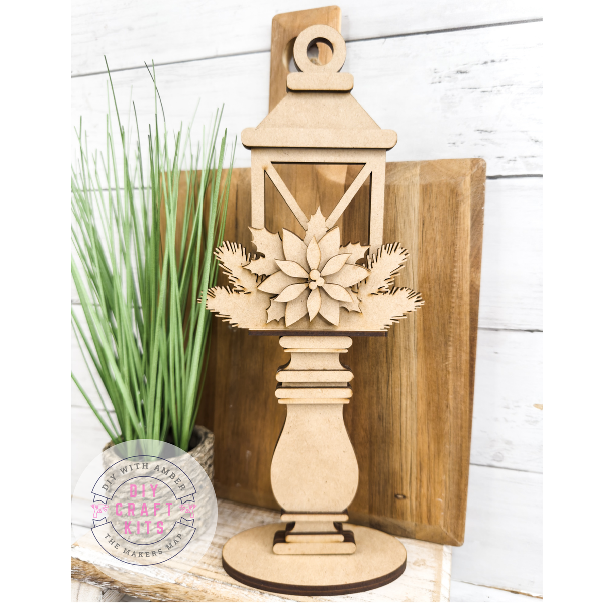 Poinsettia Lantern Add on Insert – The Makers Map - DIY with Amber