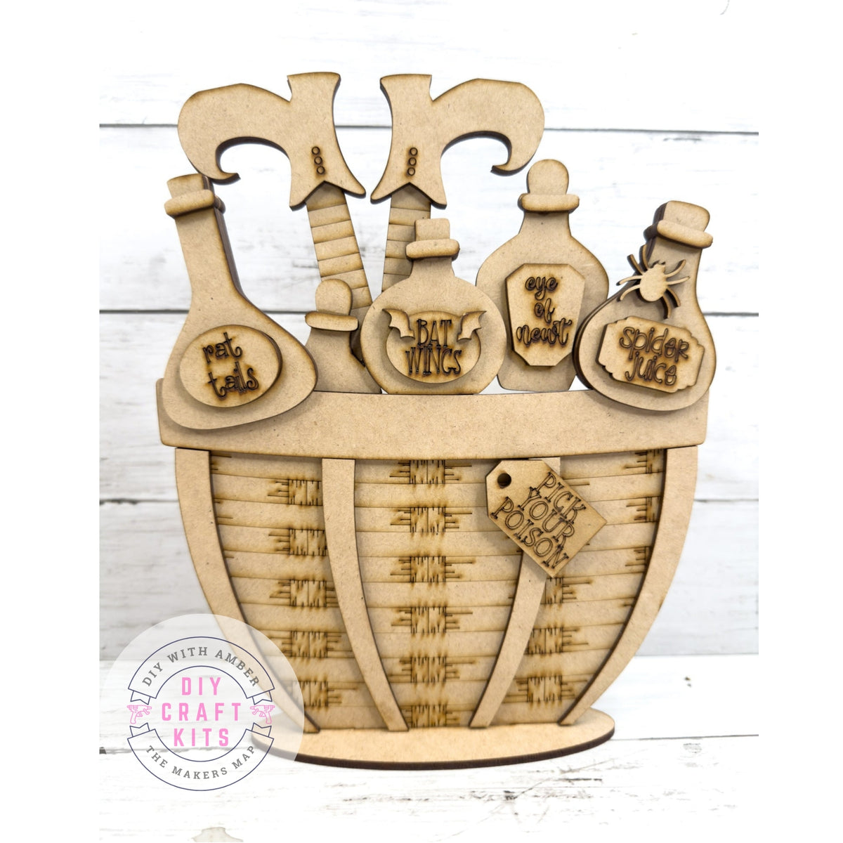 Potions Insert for Interchangeable bases DIY Craft Kit – The Makers Map ...