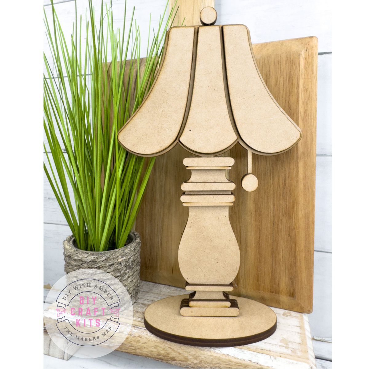 Scalloped Lamp Shade Insert for Spindle Base – The Makers Map - DIY ...