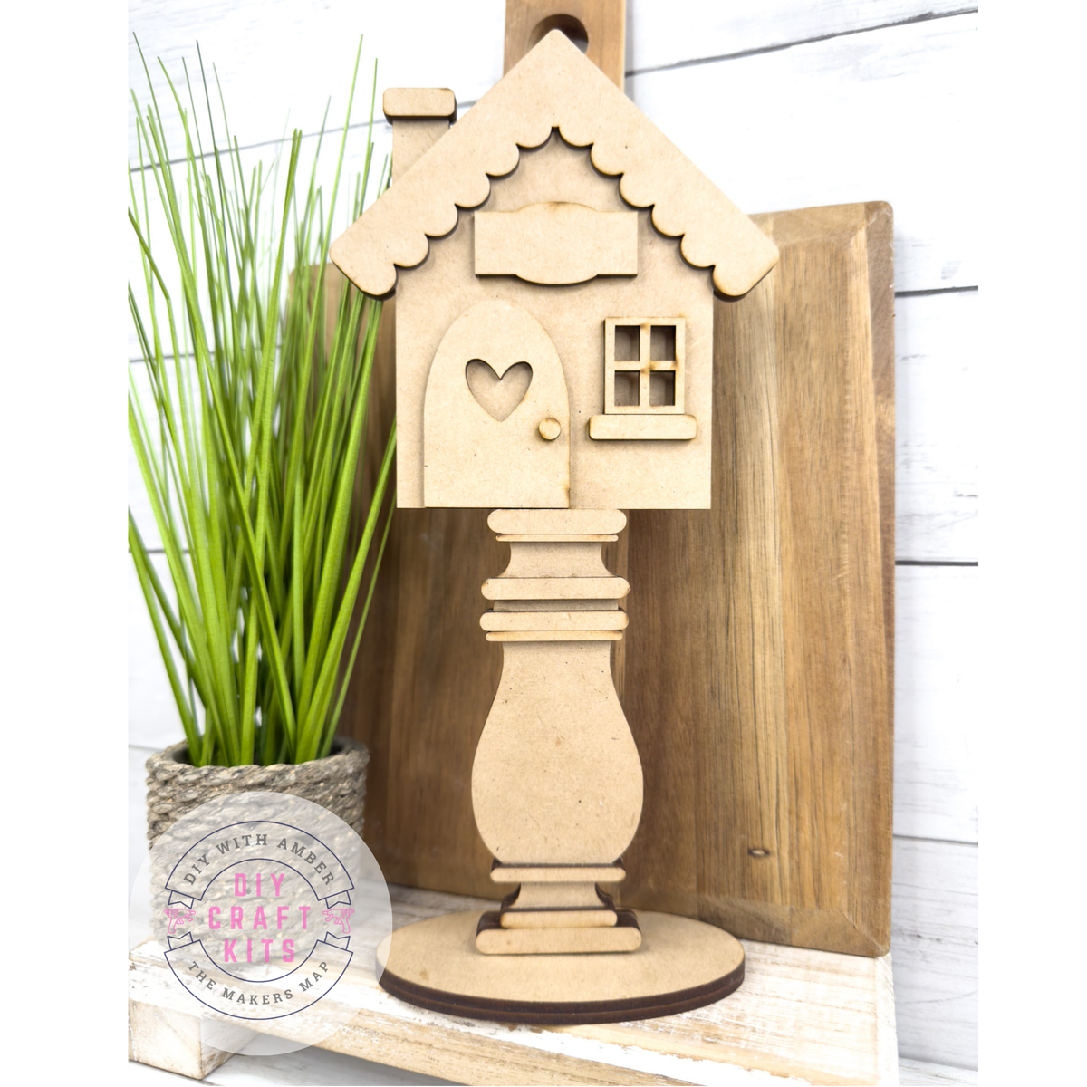 House Insert for Spindle Base – The Makers Map - DIY with Amber