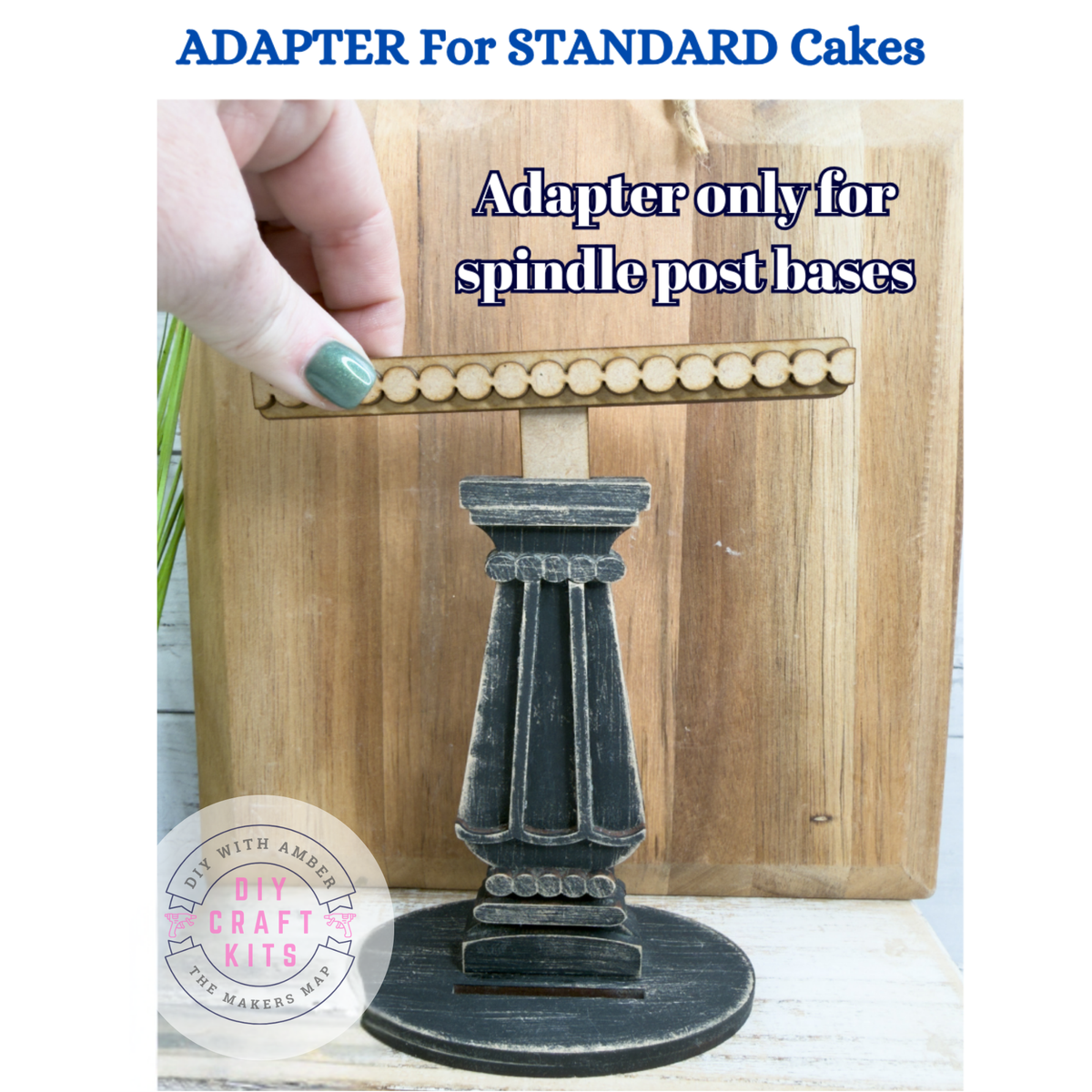 Standard ADAPTER Cake insert for the Spindle Post Bases – The Makers ...