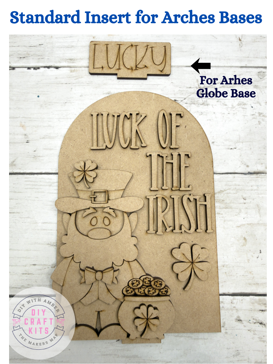 Luck of the Irish Arch Insert for Interchangeable Standard Arches Base ...