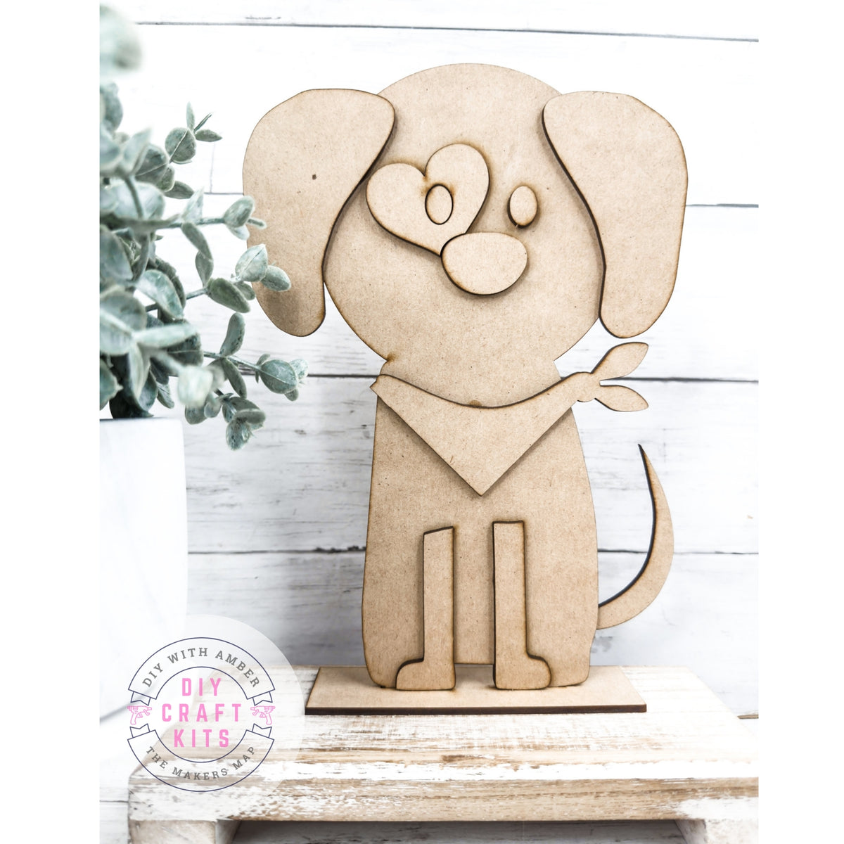 Standing DOG DIY Kit – The Makers Map - DIY with Amber