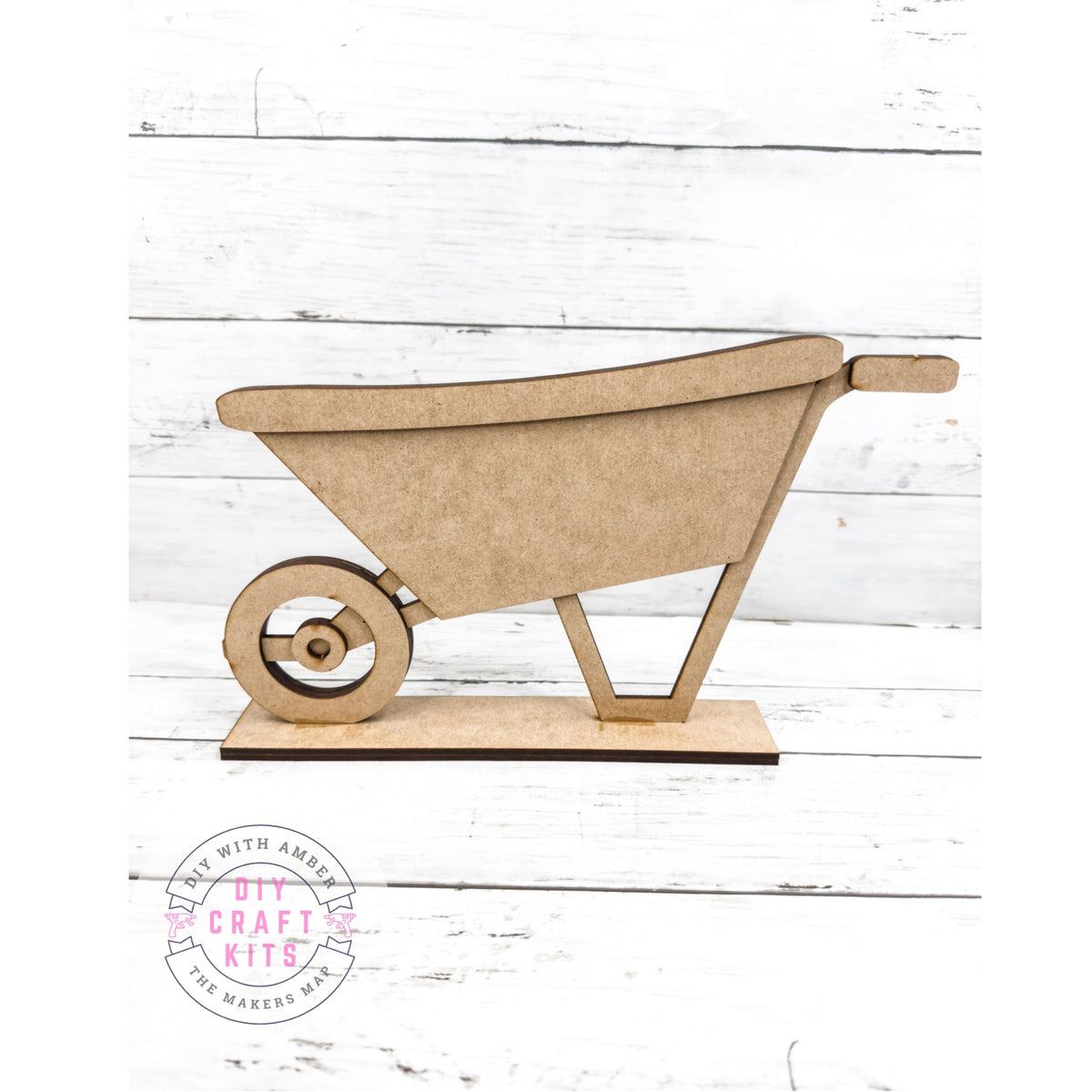 Wheelbarrow Base for Interchangeable SLOT inserts DIY Craft Kit – The ...