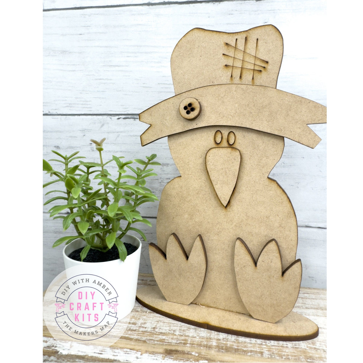 Cute Little Crow DIY Kit – The Makers Map - DIY with Amber