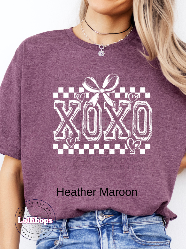 White XOXO Tee – The Makers Map - DIY with Amber