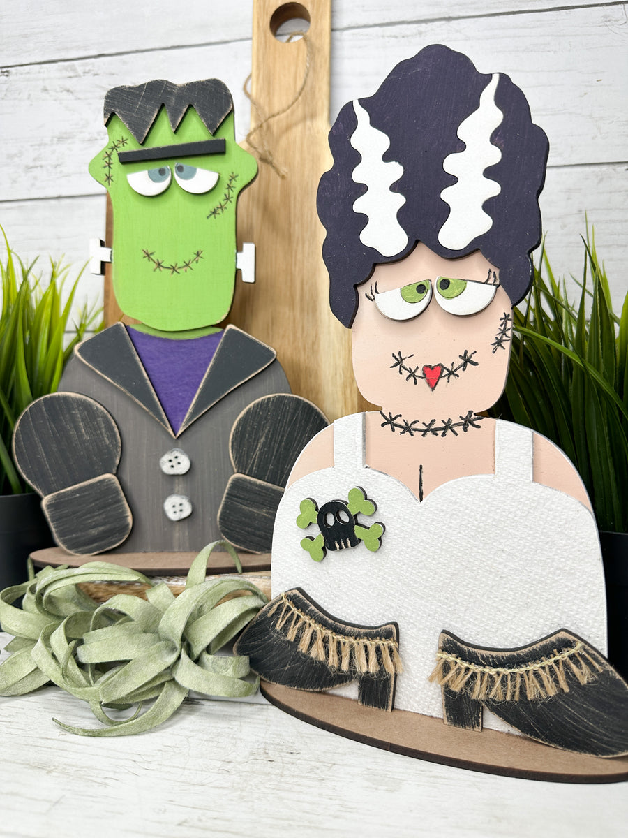 Bride of Frankenstein Halloween DIY Kit – The Makers Map - DIY with Amber