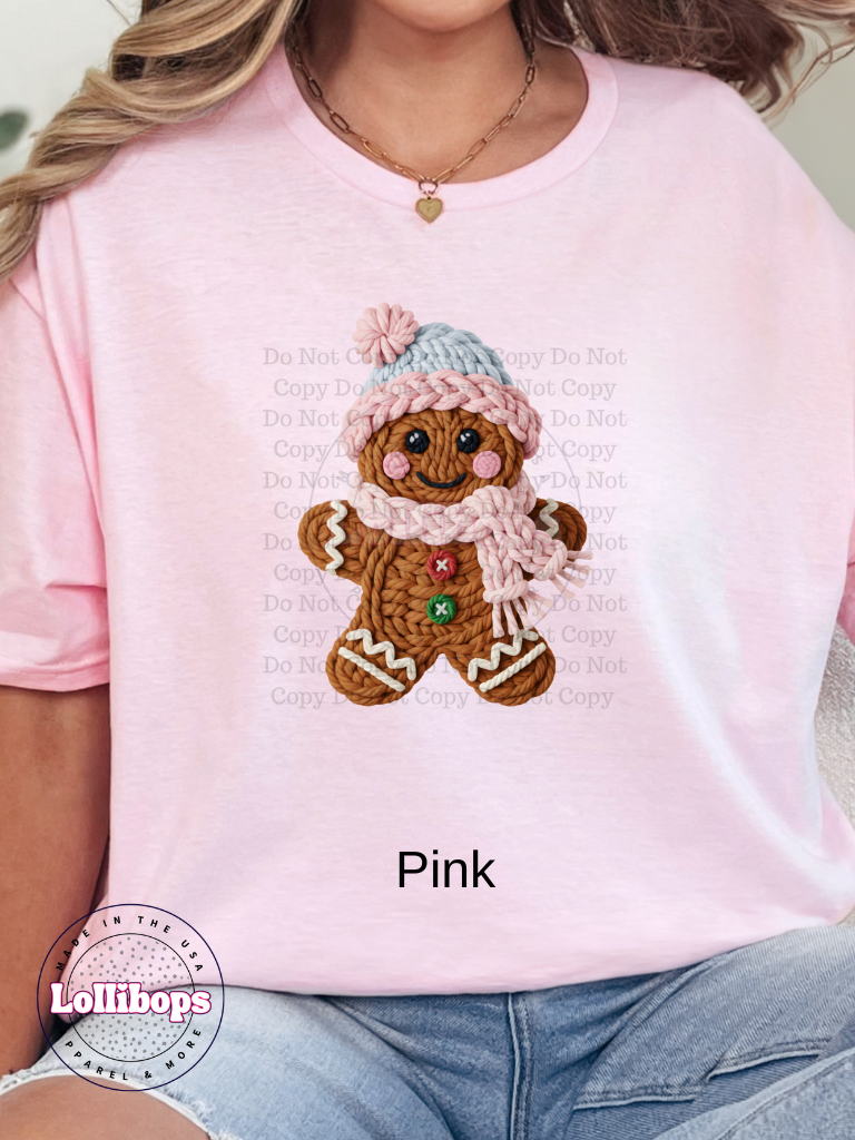 Crochet Gingerbread Man Tee – The Makers Map - DIY with Amber