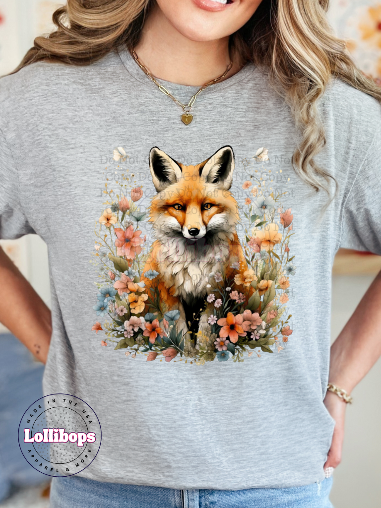 Cottage Core Fox Tee – The Makers Map - DIY with Amber