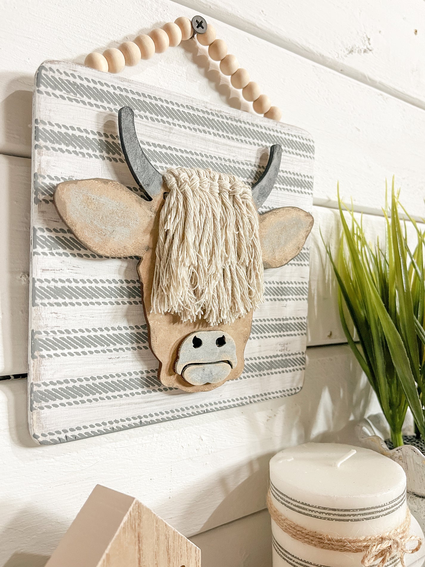 Macrame Highland Cows DIY Kit – DIY with Amber