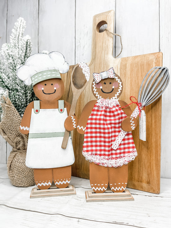 Gingerbread Boy and Girl DIY Kit – DIY with Amber