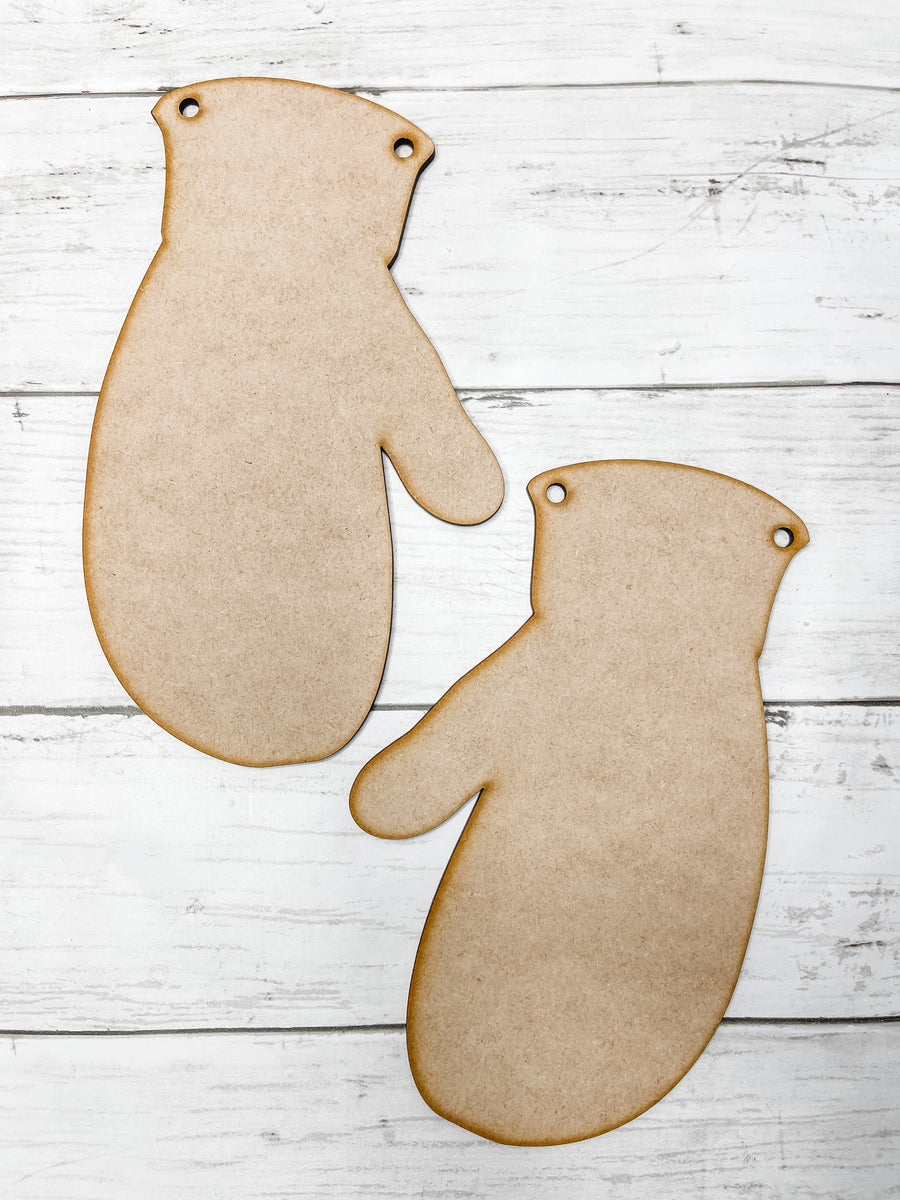 Mittens Cut Outs DIY Kit – The Makers Map - DIY with Amber
