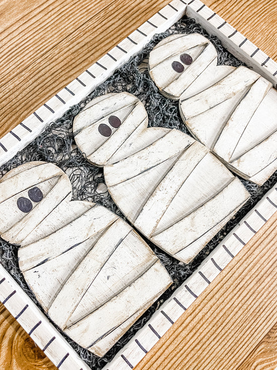 3 Mummy Shape Cut outs DIY Kit – DIY with Amber