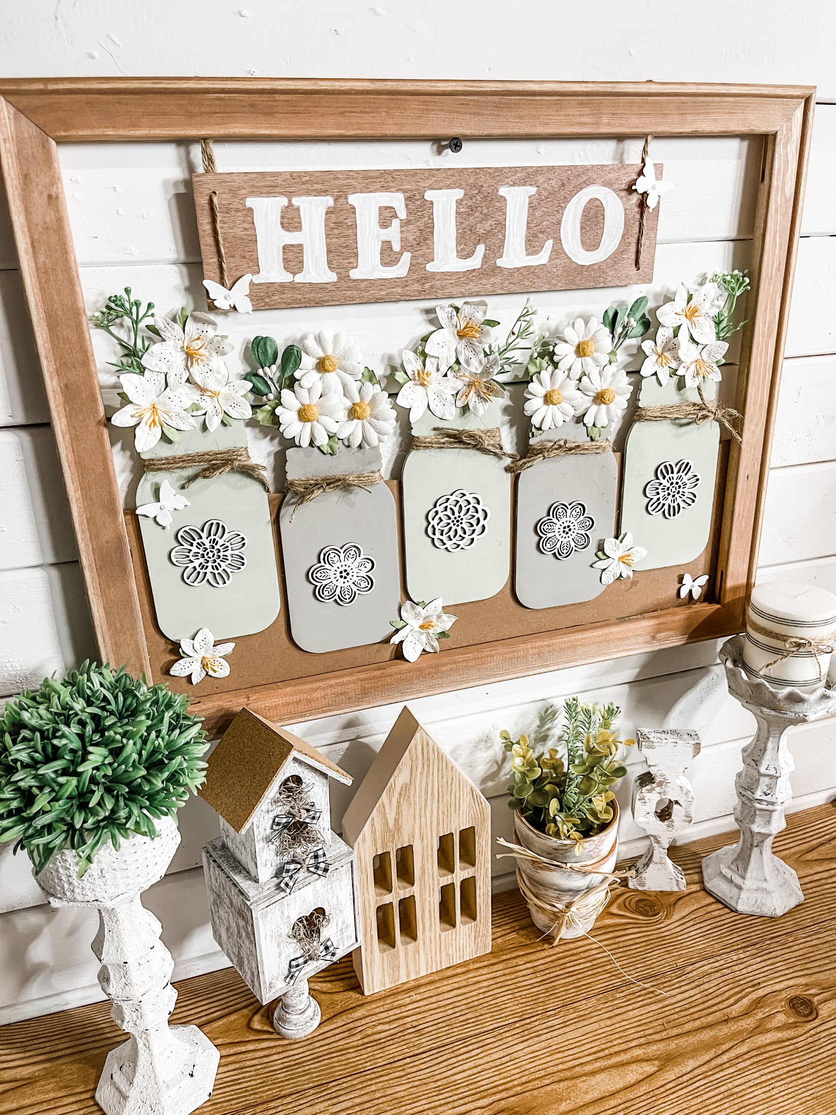 6 Mason Jar Cut outs DIY Kit – DIY with Amber