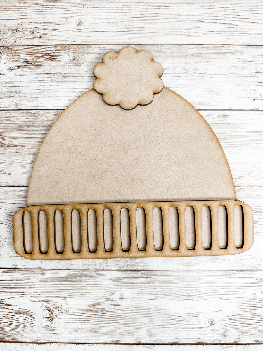 Beanie Hat Cut Out DIY Kit – The Makers Map - DIY with Amber