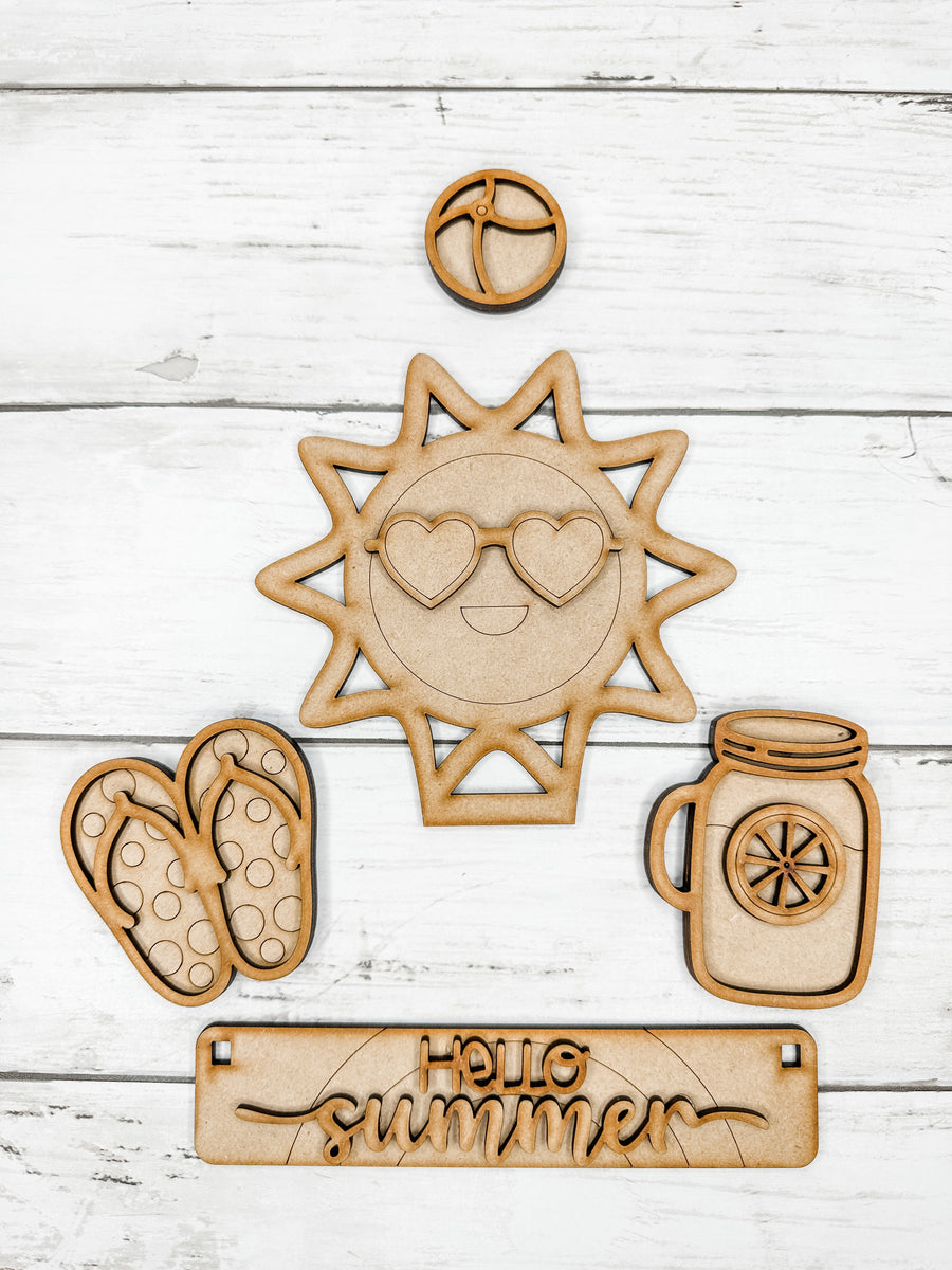 Summer Sun Insert for Interchangeable bases DIY Craft Kit – The Makers ...