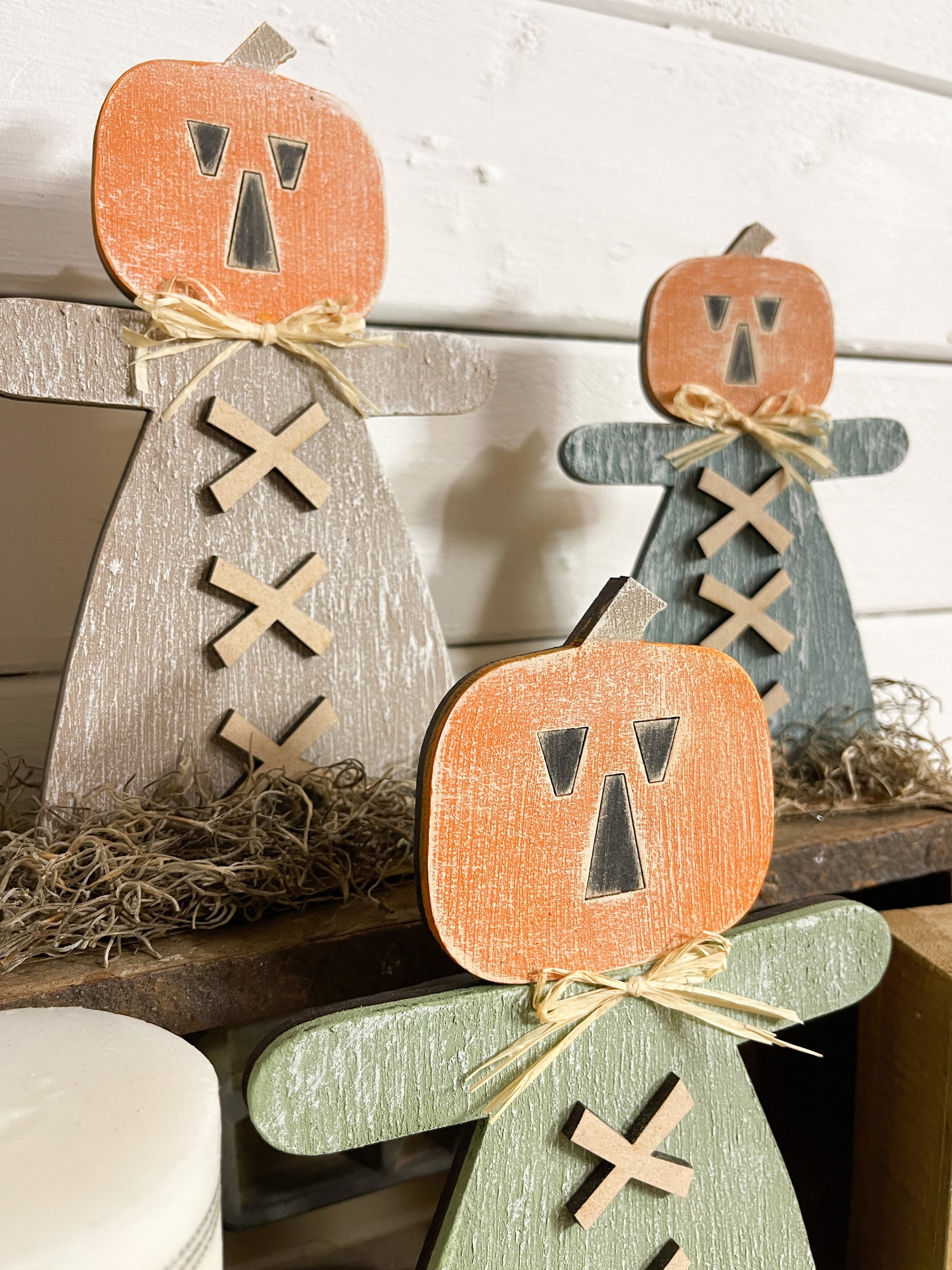 3 Scarecrows DIY Kit – DIY with Amber