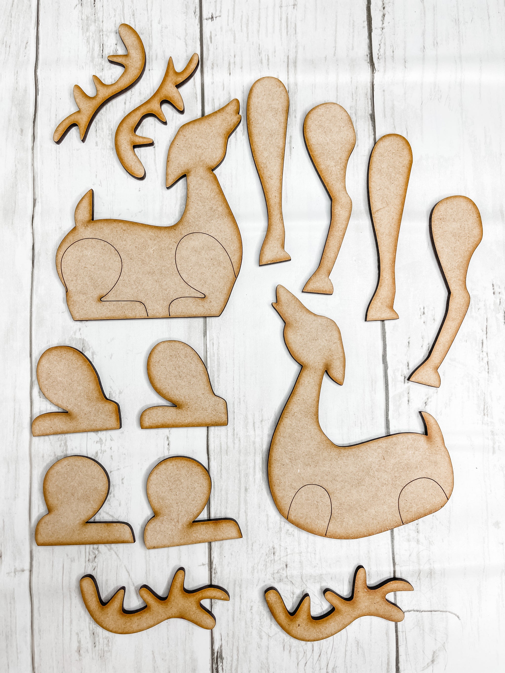 Pair of Deer DIY Kit – DIY with Amber