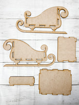 Sleigh DIY Kit – DIY with Amber