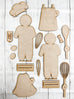 Gingerbread Boy and Girl DIY Kit – DIY with Amber