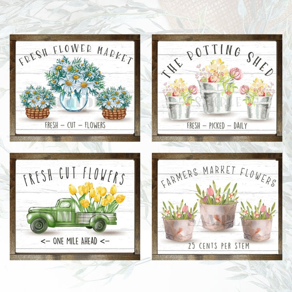 A Summer Flower Collection SET – DIY with Amber