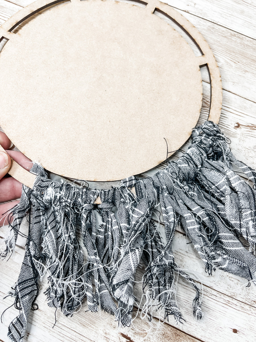 8 in Macrame Round blank DIY Kit – The Makers Map - DIY with Amber