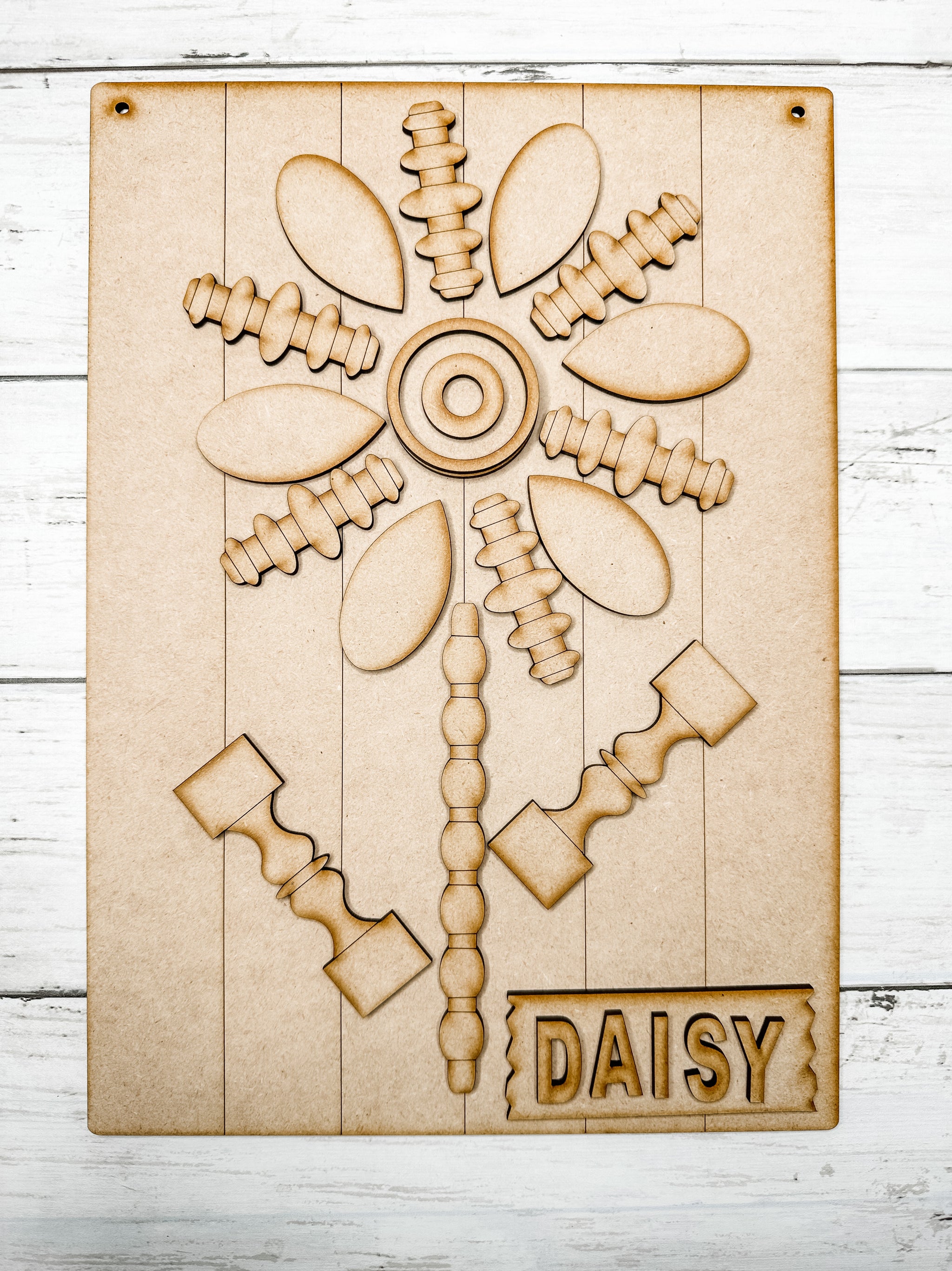 Spindle Daisy DIY Kit – DIY with Amber