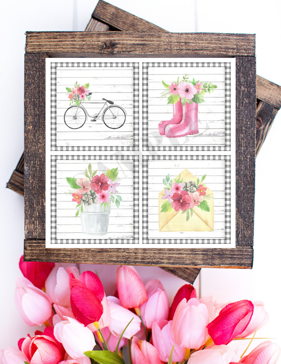 5 Spring Craft Printables – The Makers Map - DIY with Amber